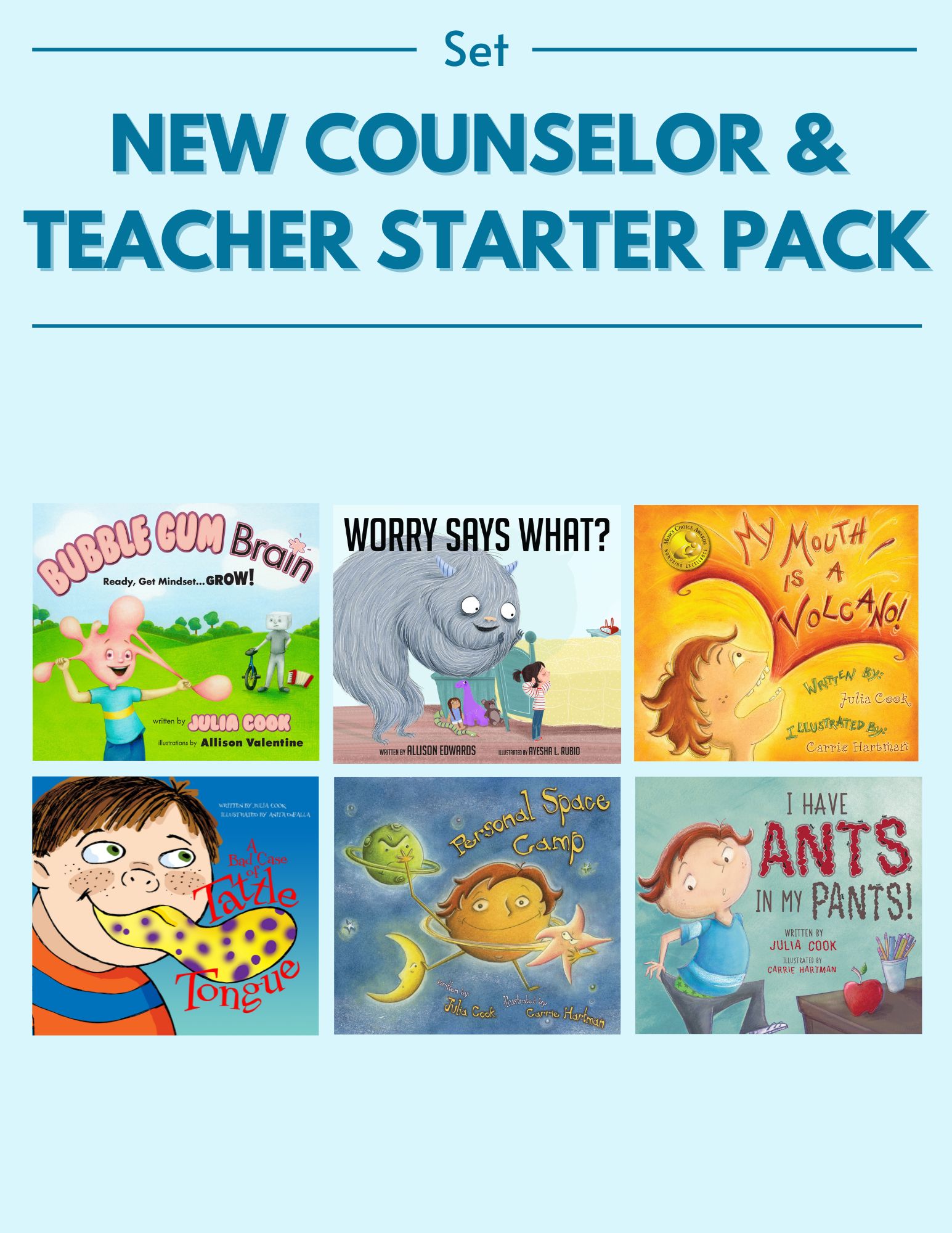New Counselor and Teacher Starter Pack Set