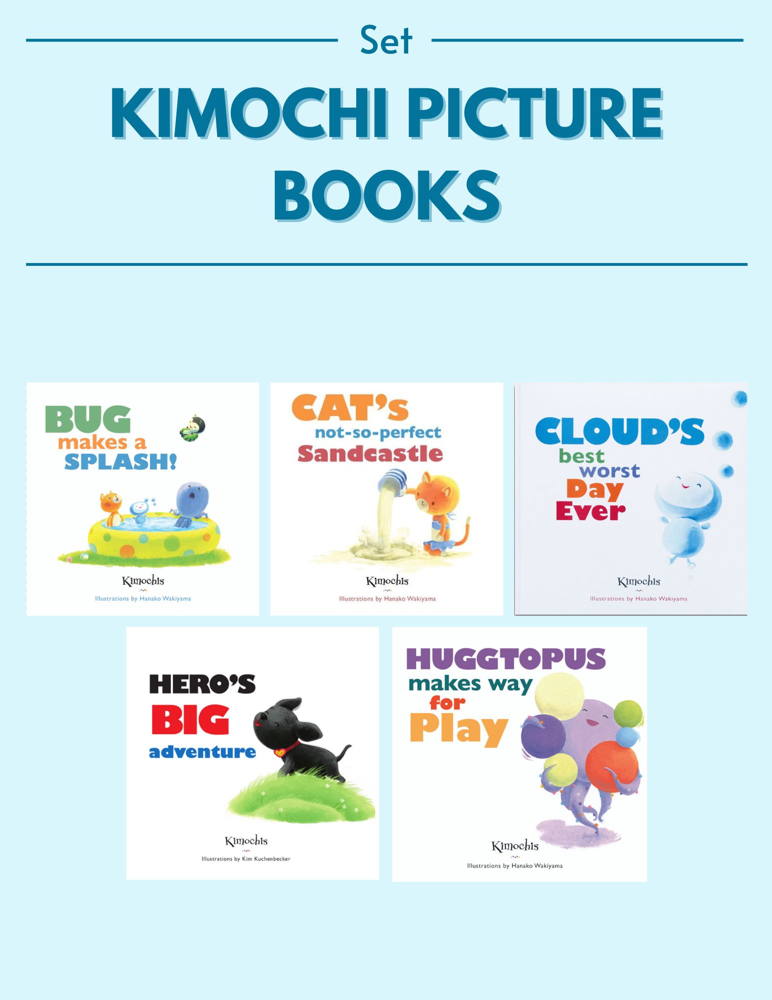 Kimochis Picture Book Set