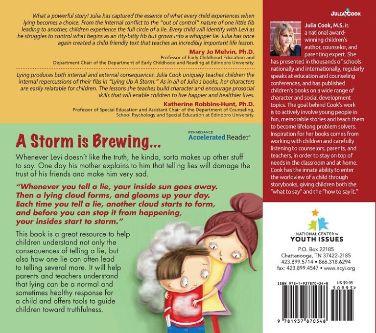 Lying Up a STORM by Julia Cook - NCYI Shop